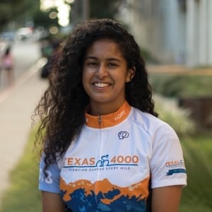 Ananya Murthy's Rider Profile | Texas 4000