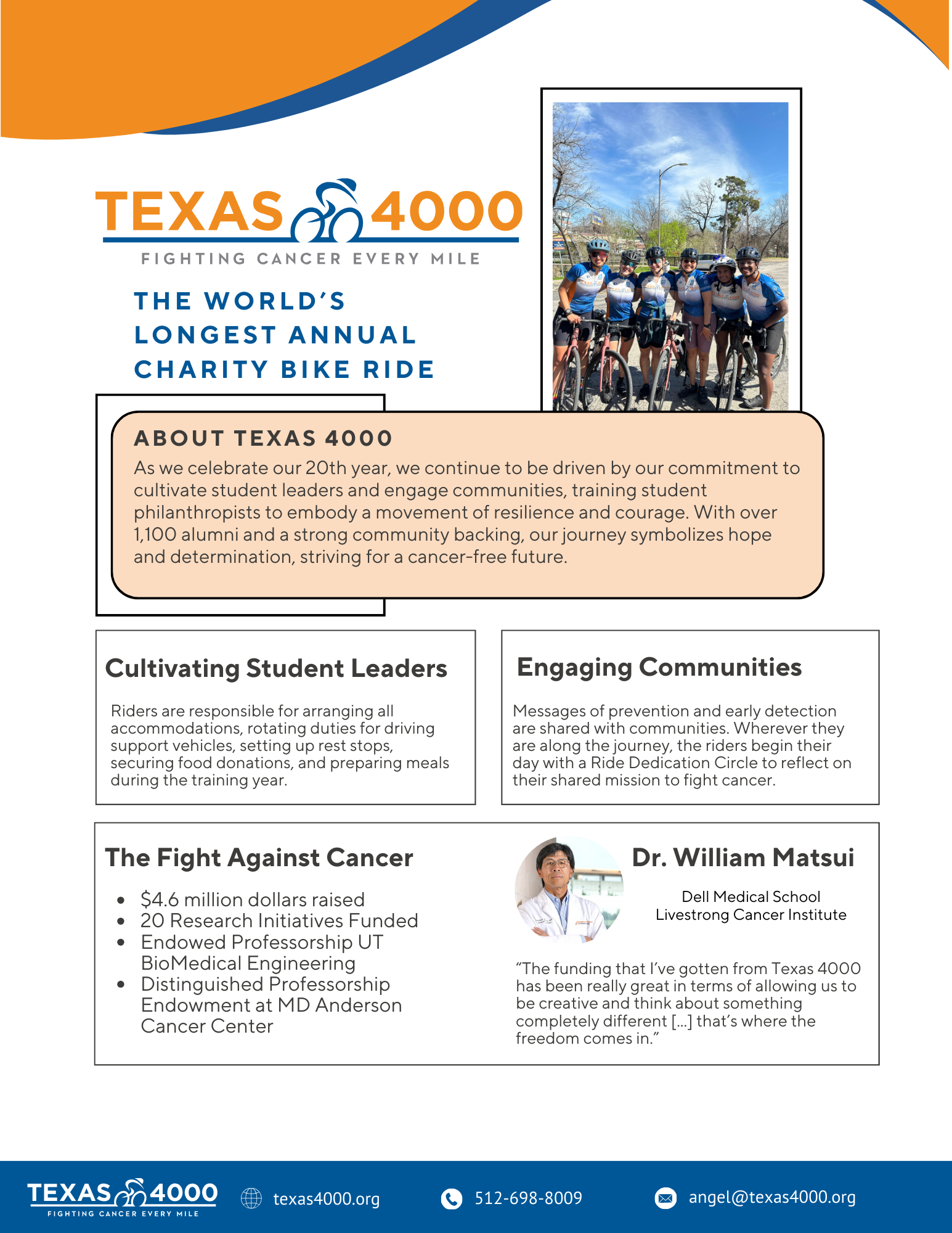 Media Kit - Texas 4000